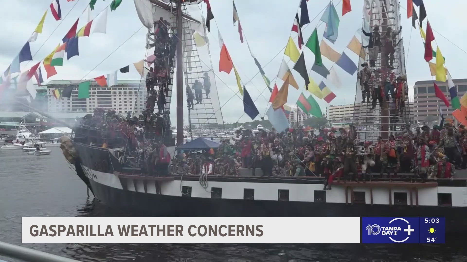 Rough seas ahead of Gasparilla Invasion prompt calls for caution from ...