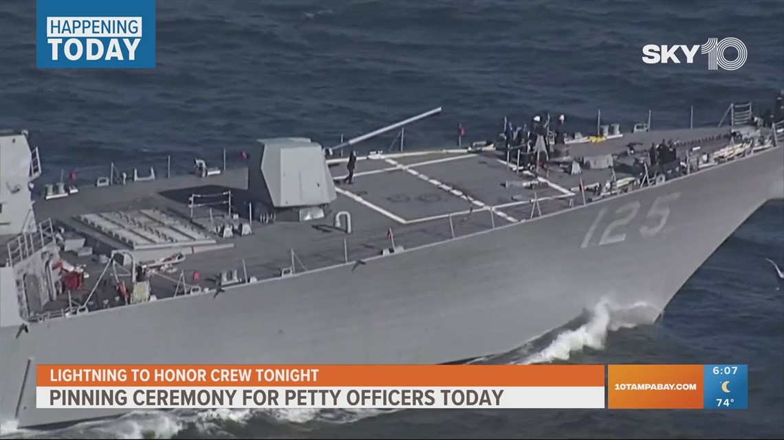 Happening Today: USS Jack H Lucas crew, banned book reading | wtsp.com