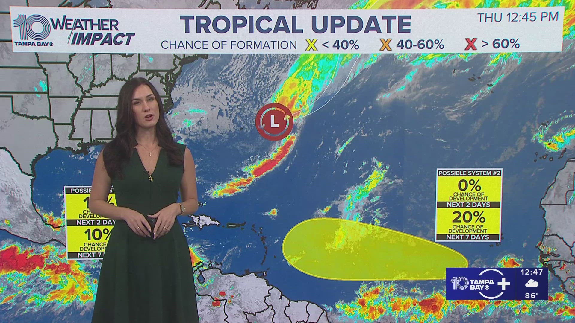 NHC: Hurricane Imelda weakens, watching two new waves | wtsp.com
