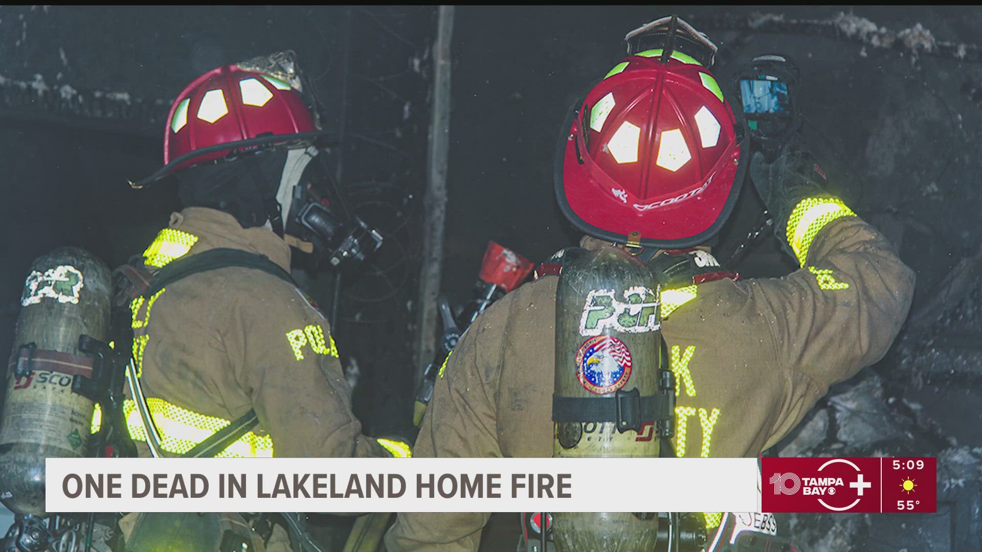 1 dead, another airlifted following Polk County house fire | wtsp.com