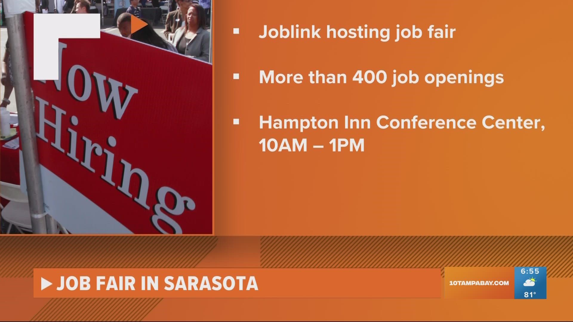 List: Job openings at JobLink USA job fair in Sarasota | wtsp.com