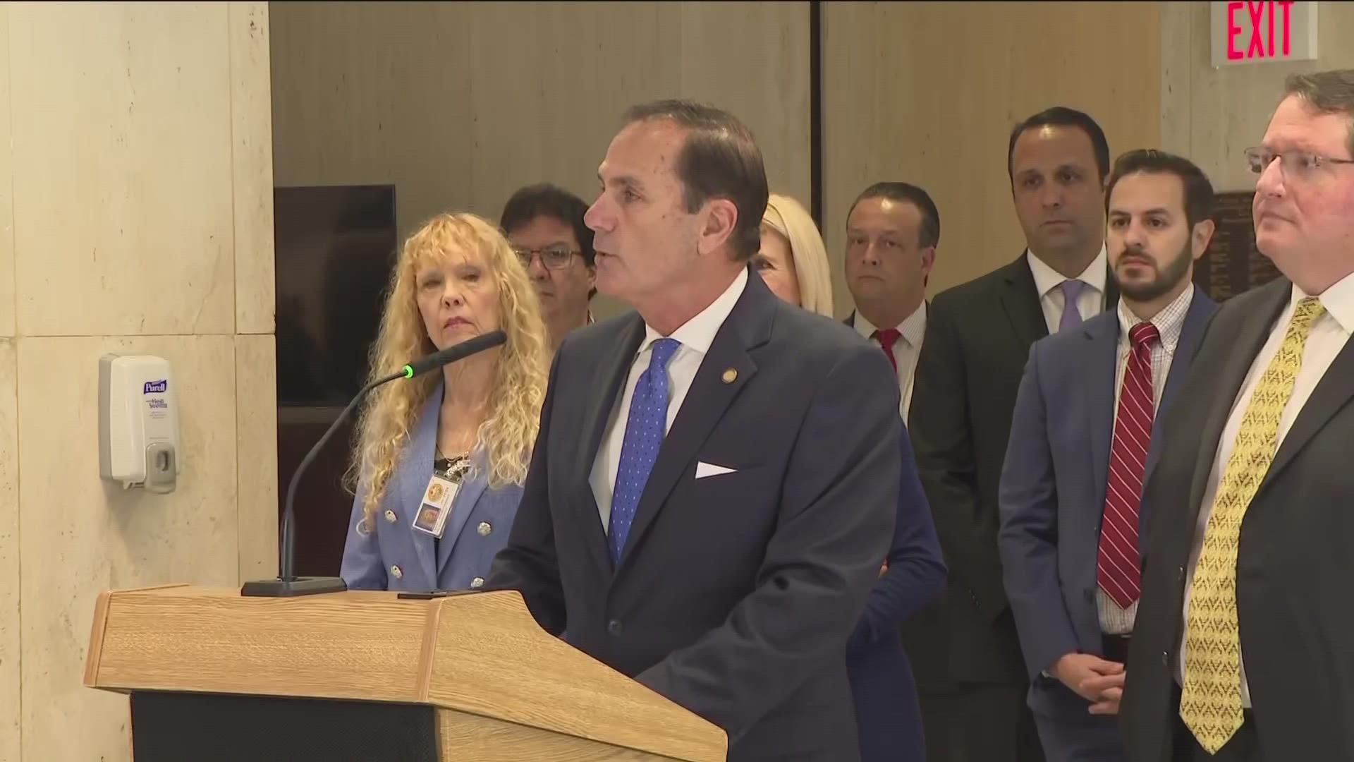 State Rep. Mike Caruso announced the filing of HB269 Antisemitism Hate ...