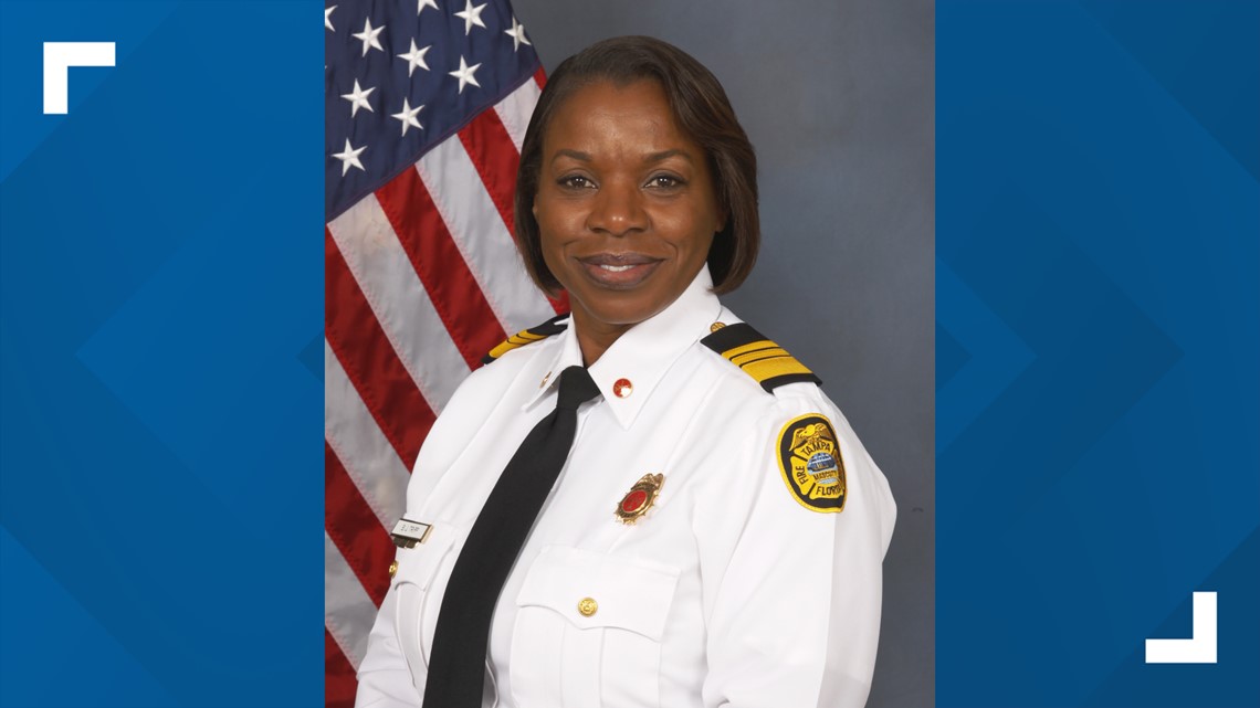 Barbara Tripp makes history as Tampa's first female fire chief | wtsp.com
