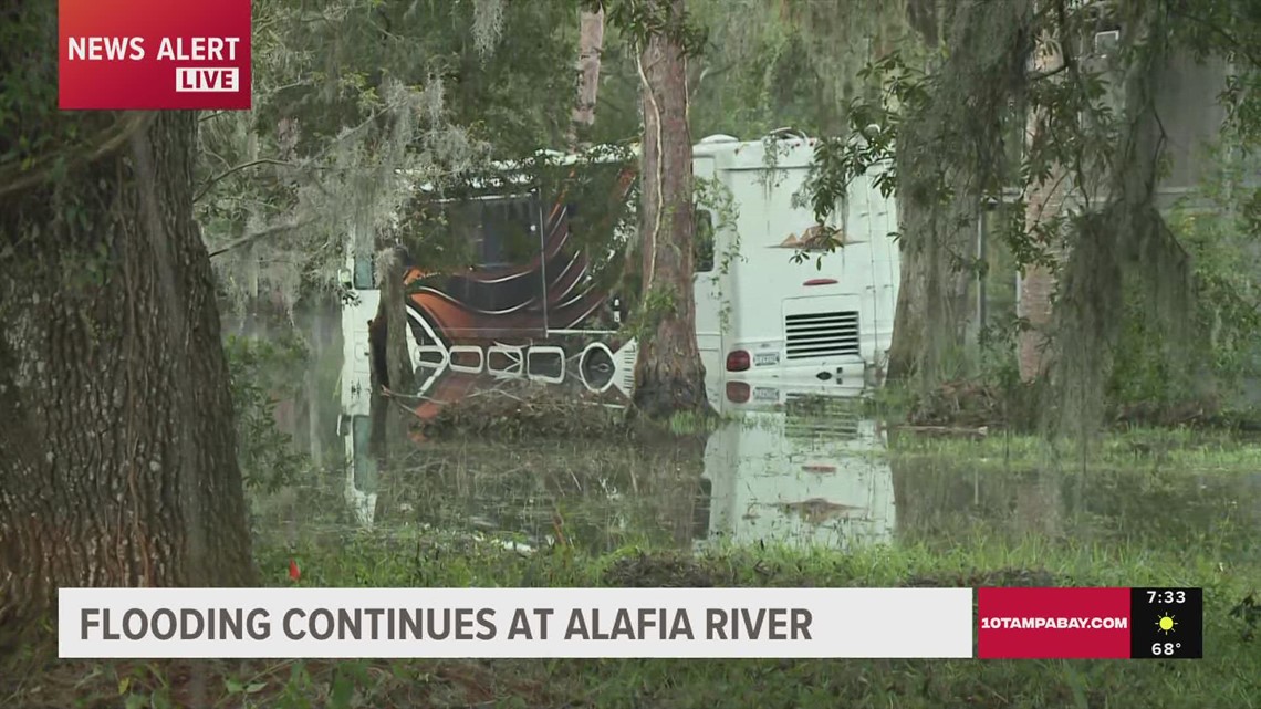 Flooding continues to be a problem at Alafia River | wtsp.com