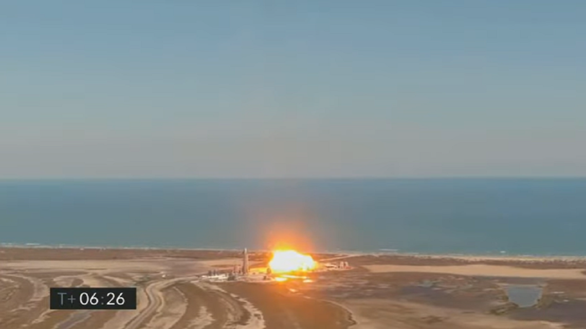 SpaceX Starship test flight ends in explosion | wtsp.com