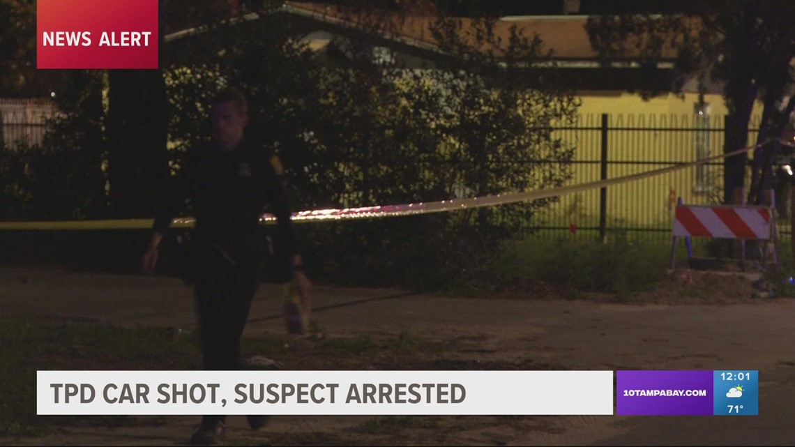 16-year-old arrested after Tampa police car shot | wtsp.com