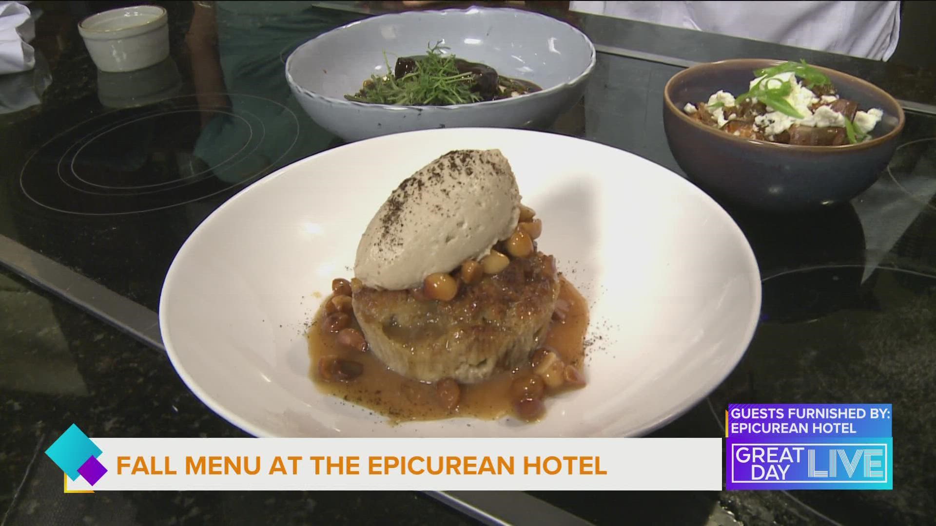 Fall menu items at the Epicurean Hotel | wtsp.com
