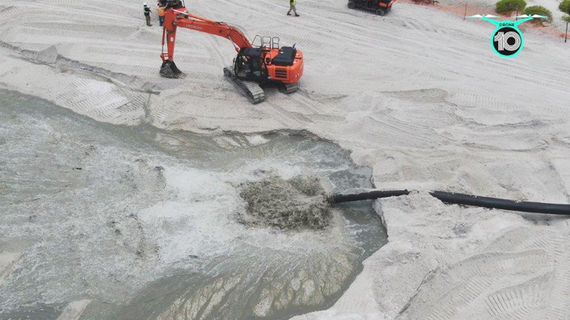 Lido Beach renourishment project complete: Now what? | wtsp.com