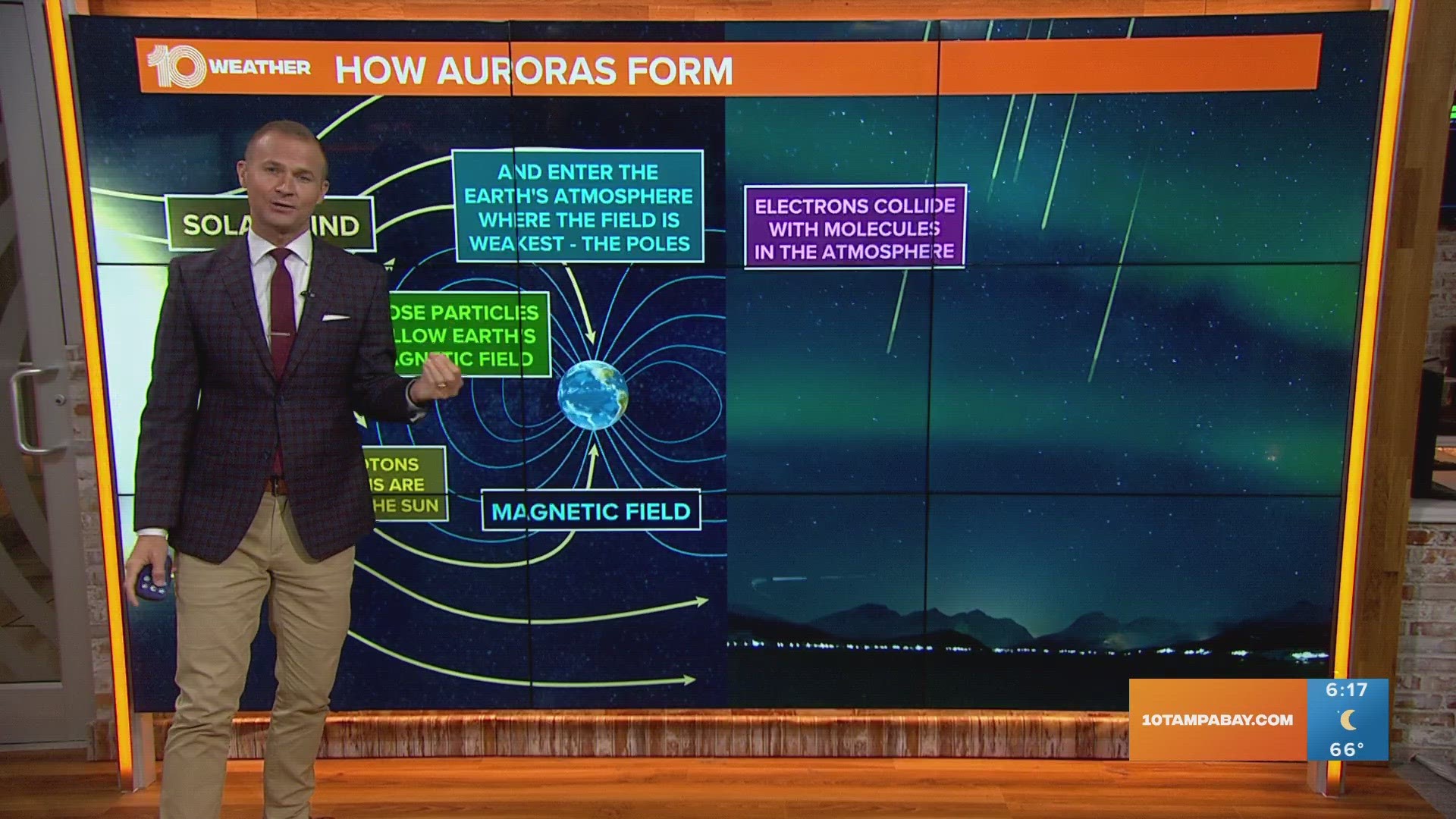 How auroras form, creating spectacular colors in the sky | wtsp.com