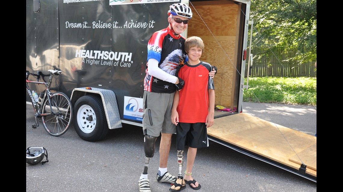 Orlando teen takes after his amputee mentor, Boston Bill | wtsp.com