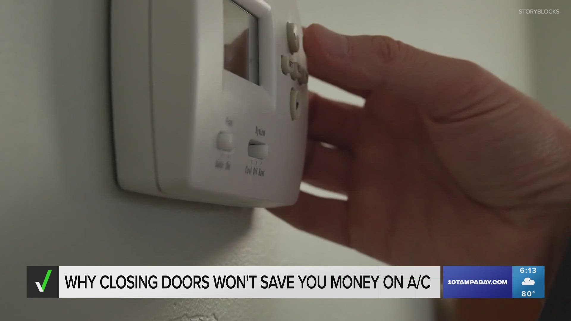 Here's why closing doors won't save money on central A/C | wtsp.com