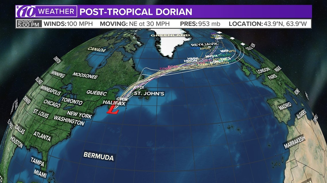 Hurricane Dorian spaghetti models, forecast, cone: Track it | wtsp.com