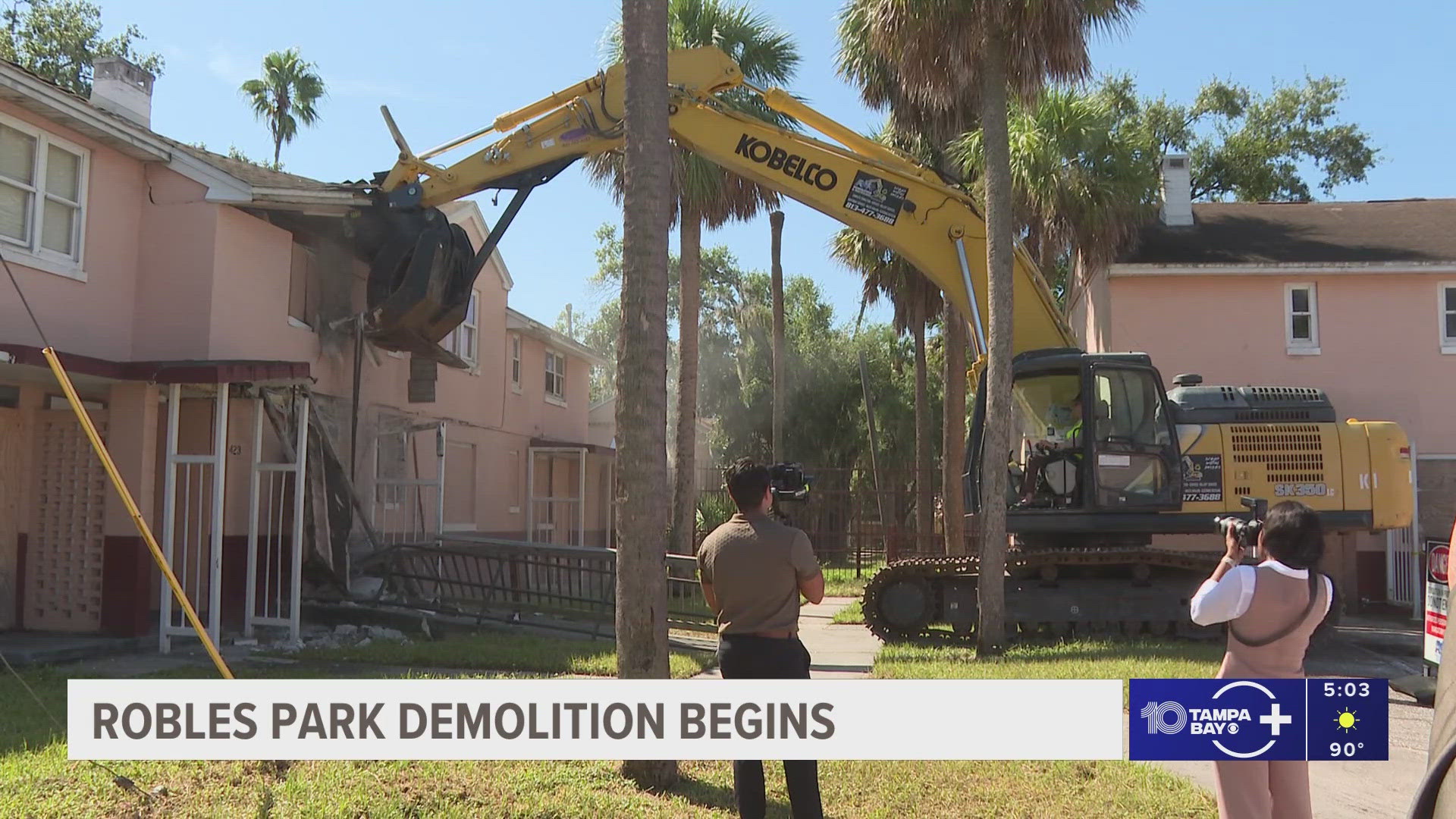 Demolition begins at Robles Park Village to make way for housing ...