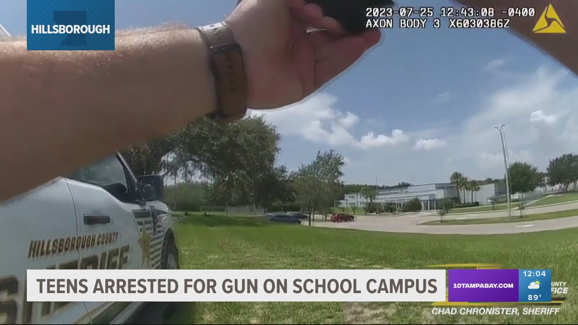 HCSO: 2 teens arrested for bringing BB gun to school in Brandon | wtsp.com
