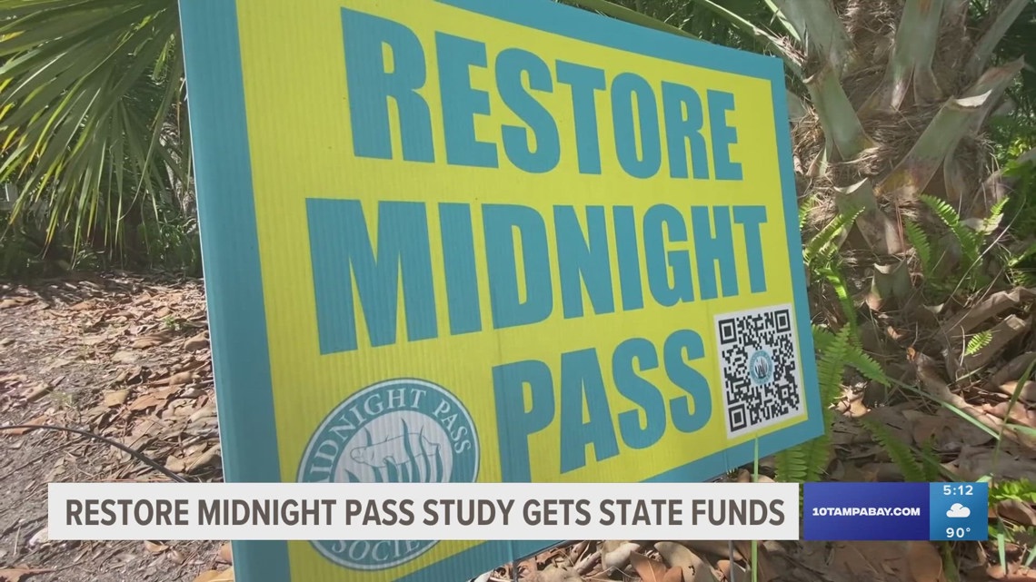 'Restore Midnight Pass' study receives state funding | wtsp.com