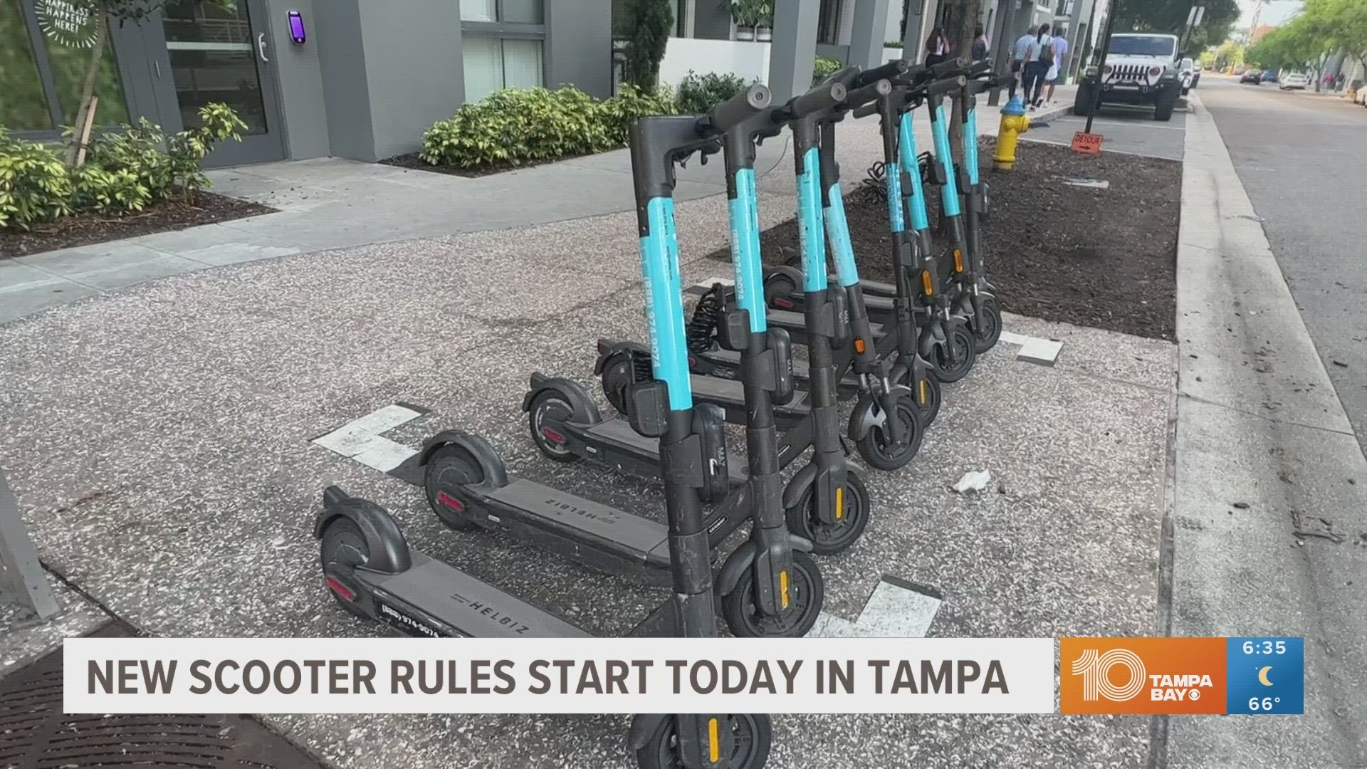 New rules on e-scooters start in Tampa | wtsp.com
