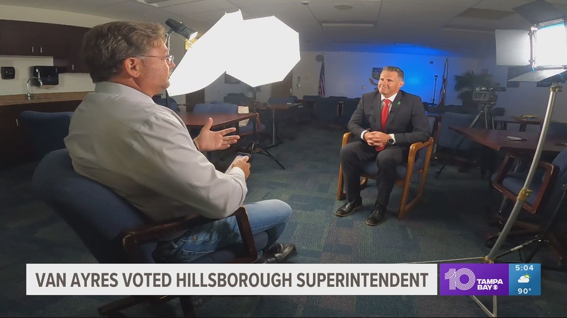 Hillsborough School Board approves contract with Interim Superintendent Van Ayres | wtsp.com