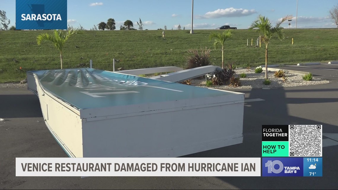 Several Venice businesses closed due to Hurricane Ian damage | wtsp.com