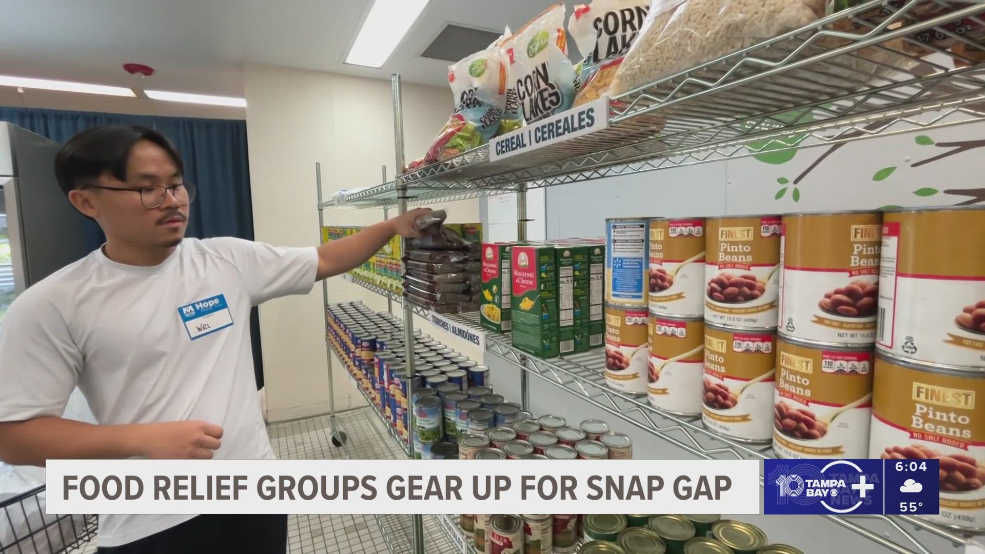 Food banks across Tampa Bay brace for SNAP gap | wtsp.com