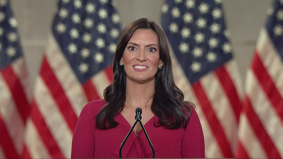 Florida Lieutenant Governor Jeanette Nuñez speaks during the RNC | wtsp.com
