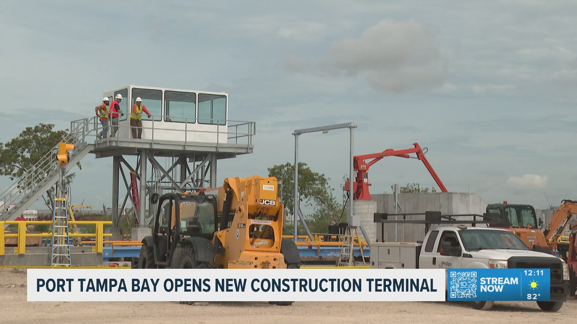 Port Tampa Bay opens new construction terminal | wtsp.com