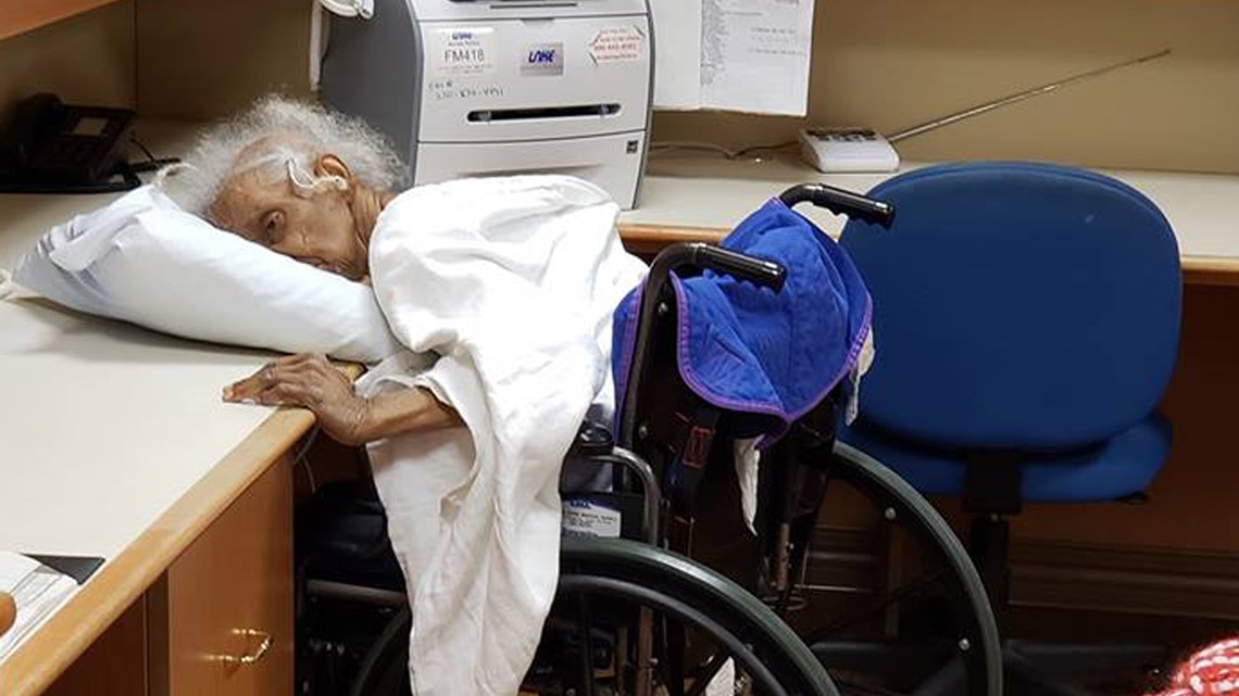 Elderly woman found slumped over on desk, alone at Ohio nursing ...