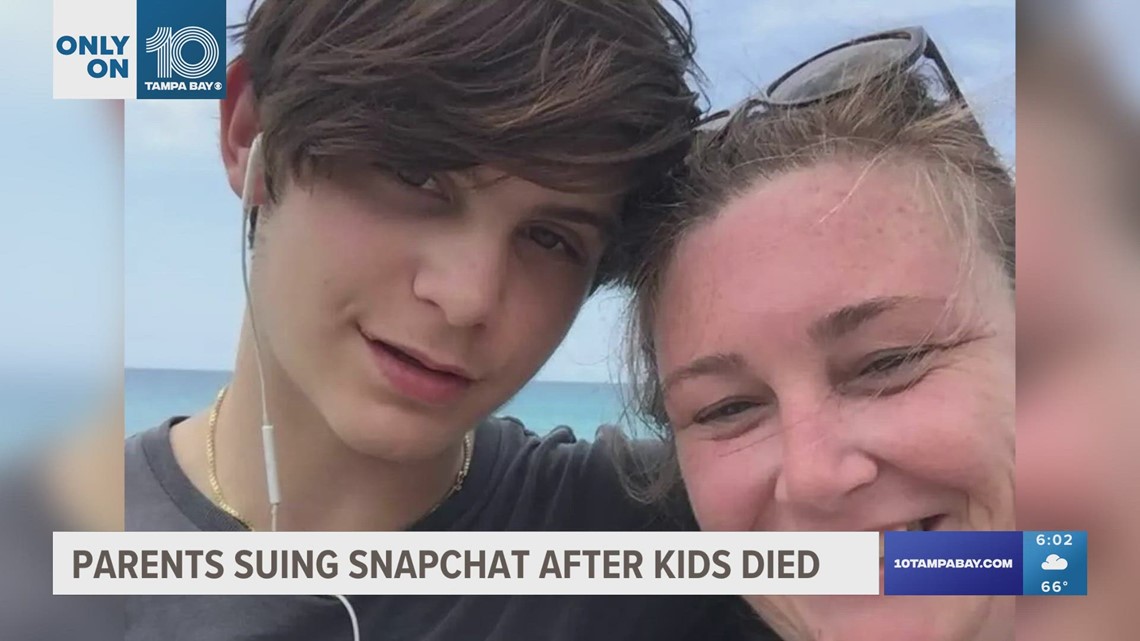 Florida families pursue lawsuit against Snapchat over death of teen ...