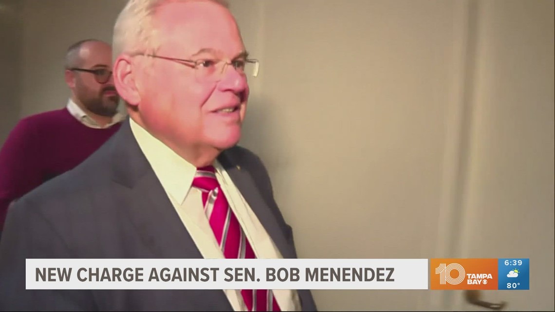Senator Bob Menendez charged with conspiracy to act as a foreign agent ... Senator Bob Menendez charged with conspiracy to act as a foreign agent ...