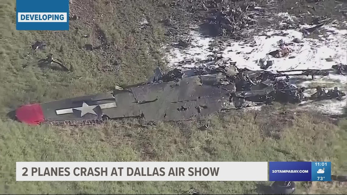 Dallas air show crash: Official says it's believed 6 people total were ...