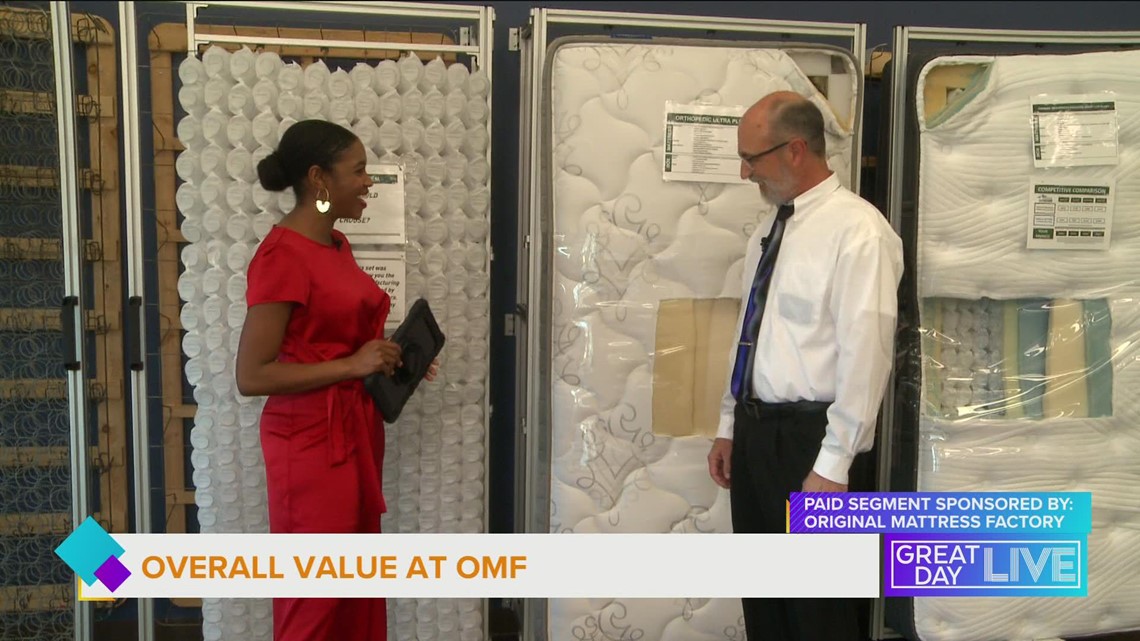 Get overall value at Original Mattress Factory | wtsp.com
