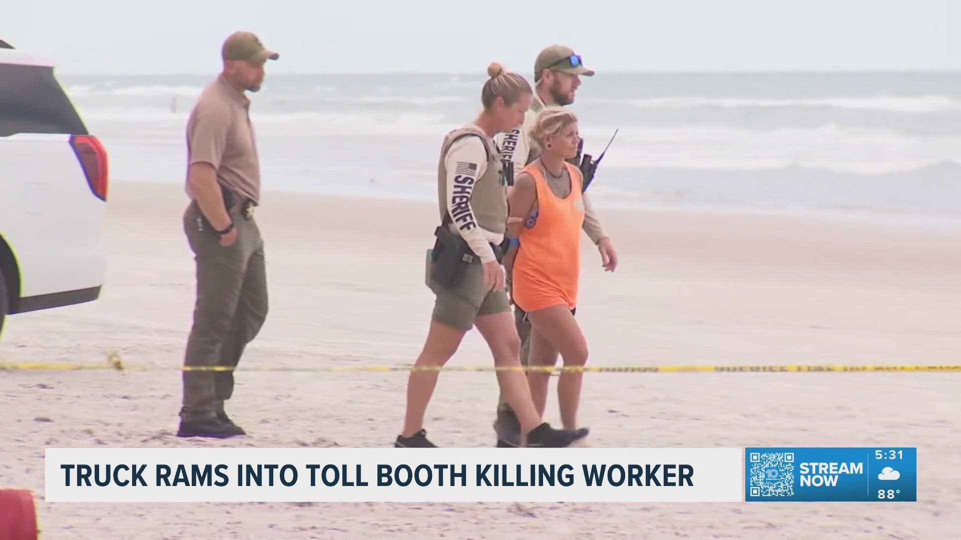 Florida toll worker killed after driver plows through toll booth and ...