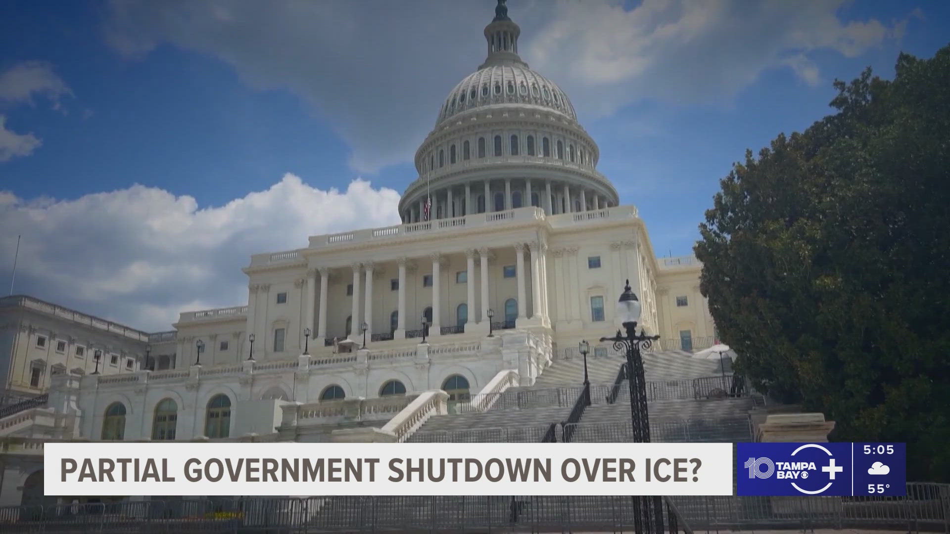 Funding for immigration enforcement could trigger partial US government ...