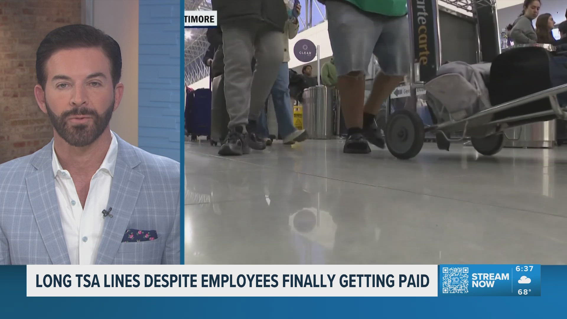 Long TSA lines despite employees finally getting paid | wtsp.com