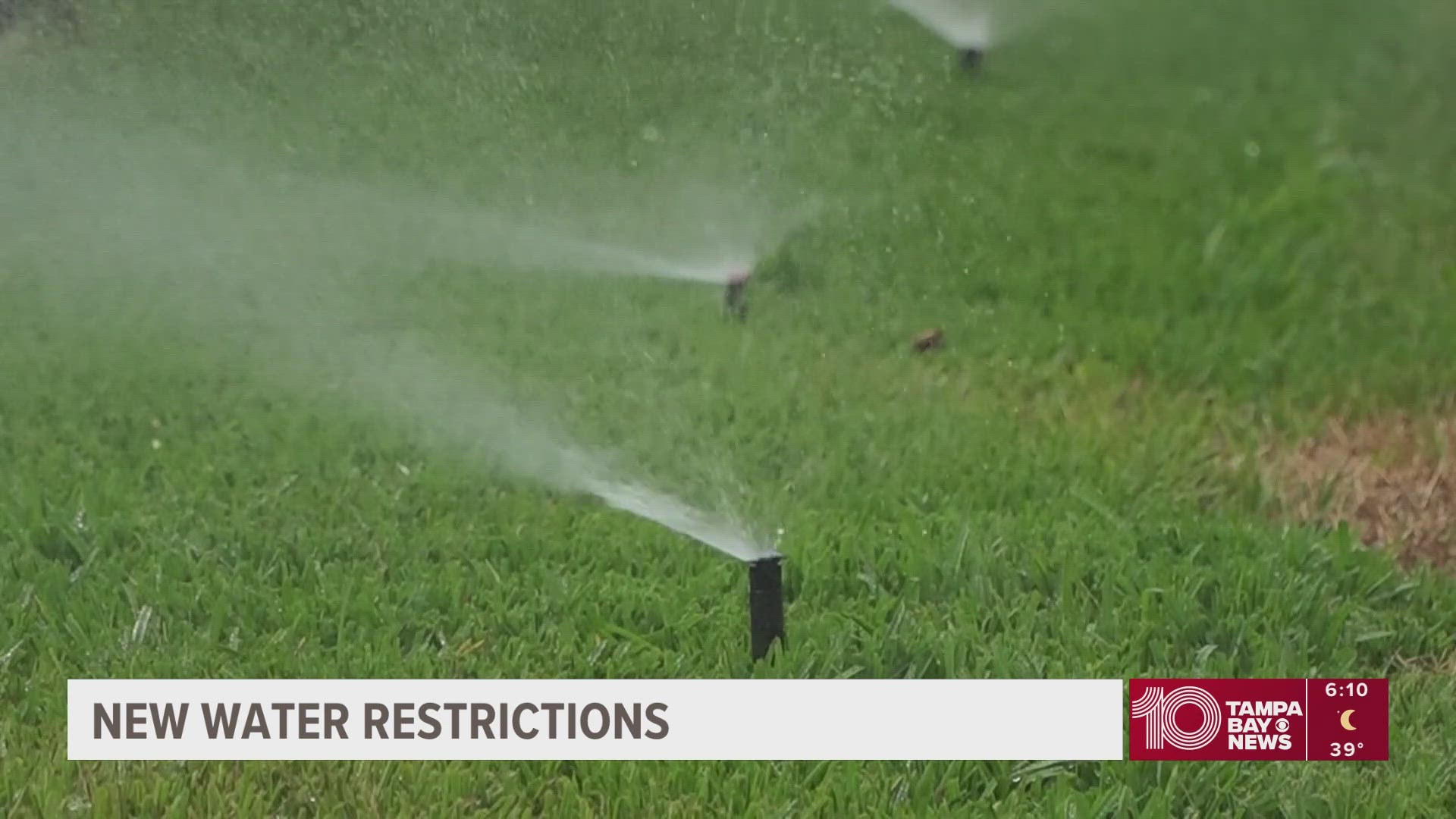 'Severe' water shortage prompts watering restrictions for most of the ...