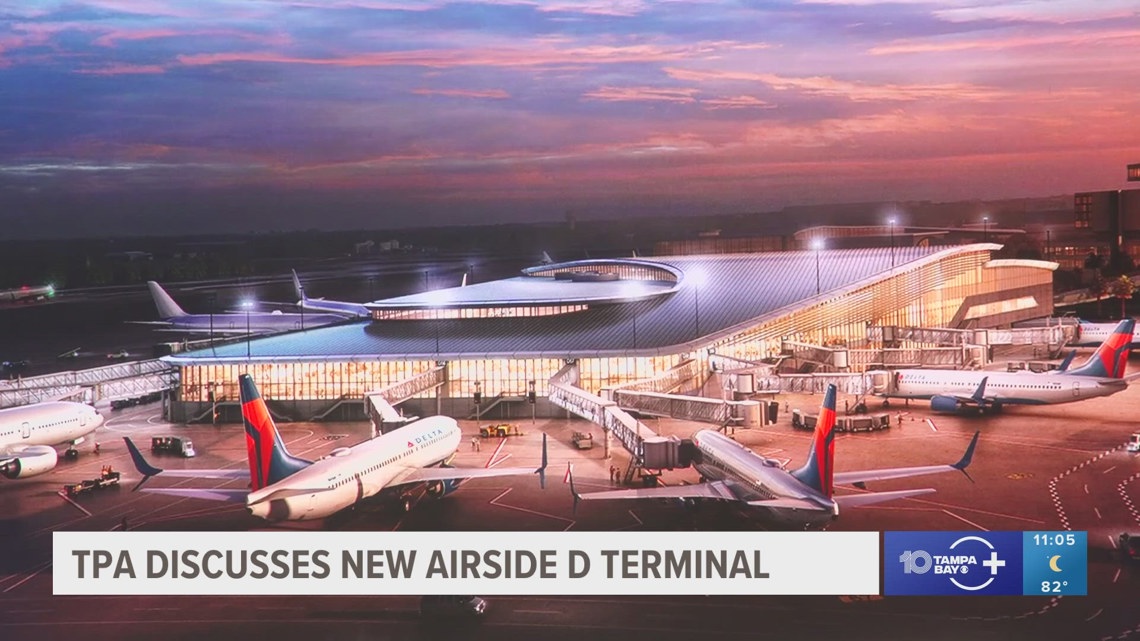 Tampa International Airport discusses new Airside D terminal | wtsp.com