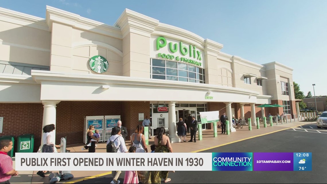 Community Connection: First Publix location opened in Winter Haven in ...