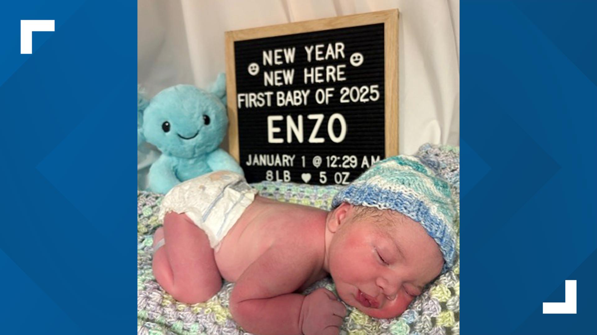 First babies born in 2025 across Tampa Bay area | wtsp.com