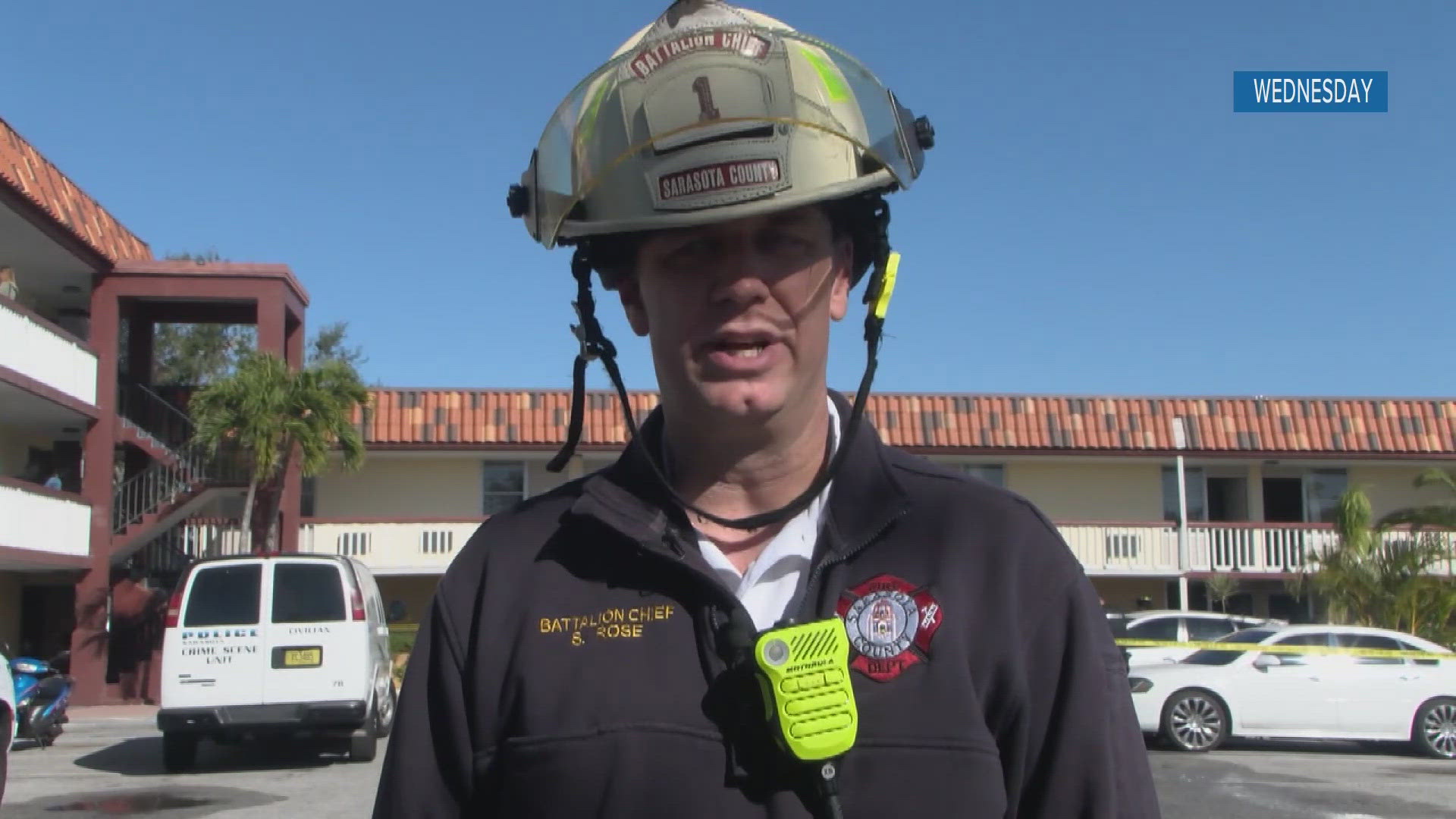 1 dead after fire at Sarasota hotel, police say | wtsp.com