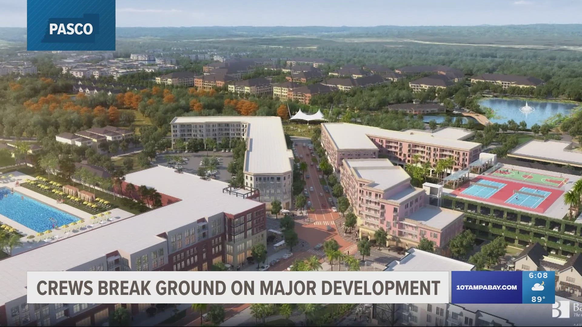 Crews break ground on major development in Pasco County | wtsp.com