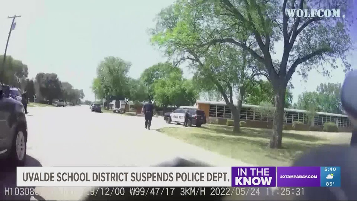 Uvalde CISD suspends the district's police department amid investigation | wtsp.com