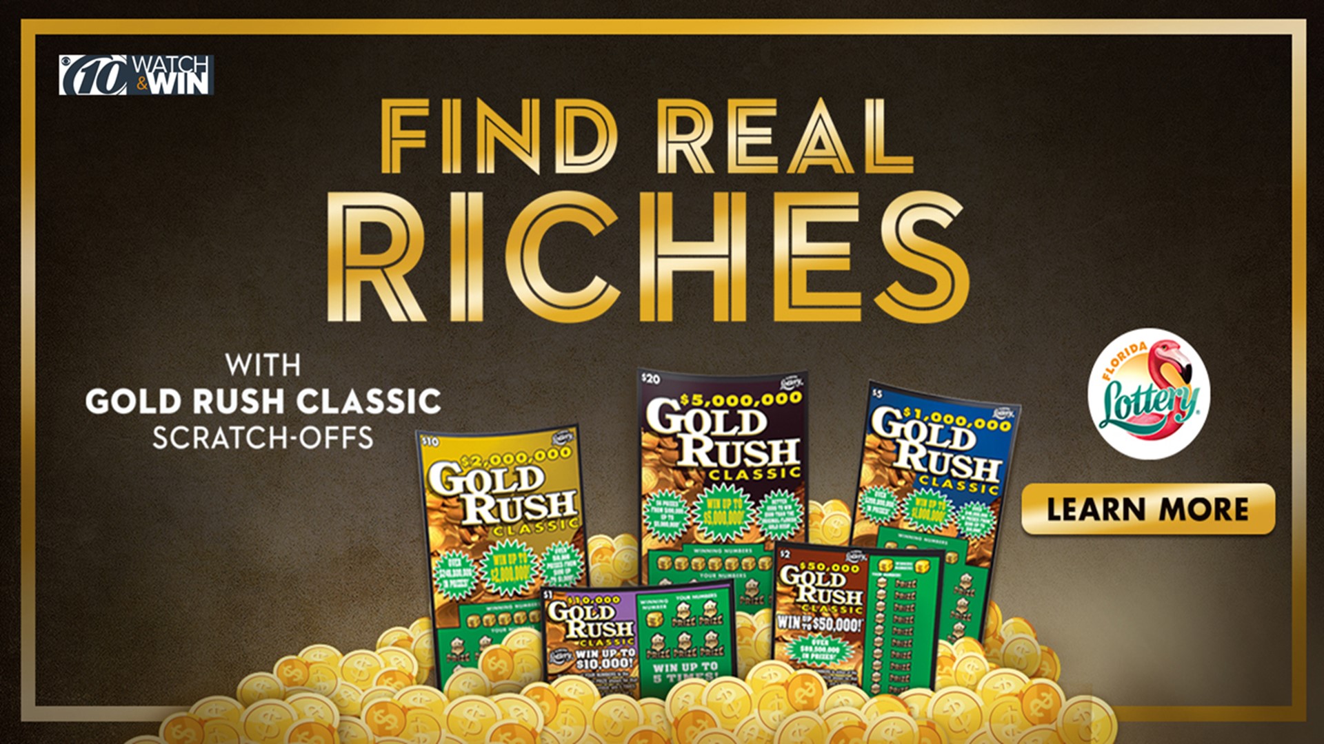 Win $300 in Gold Rush Scratch-off Tickets | wtsp.com