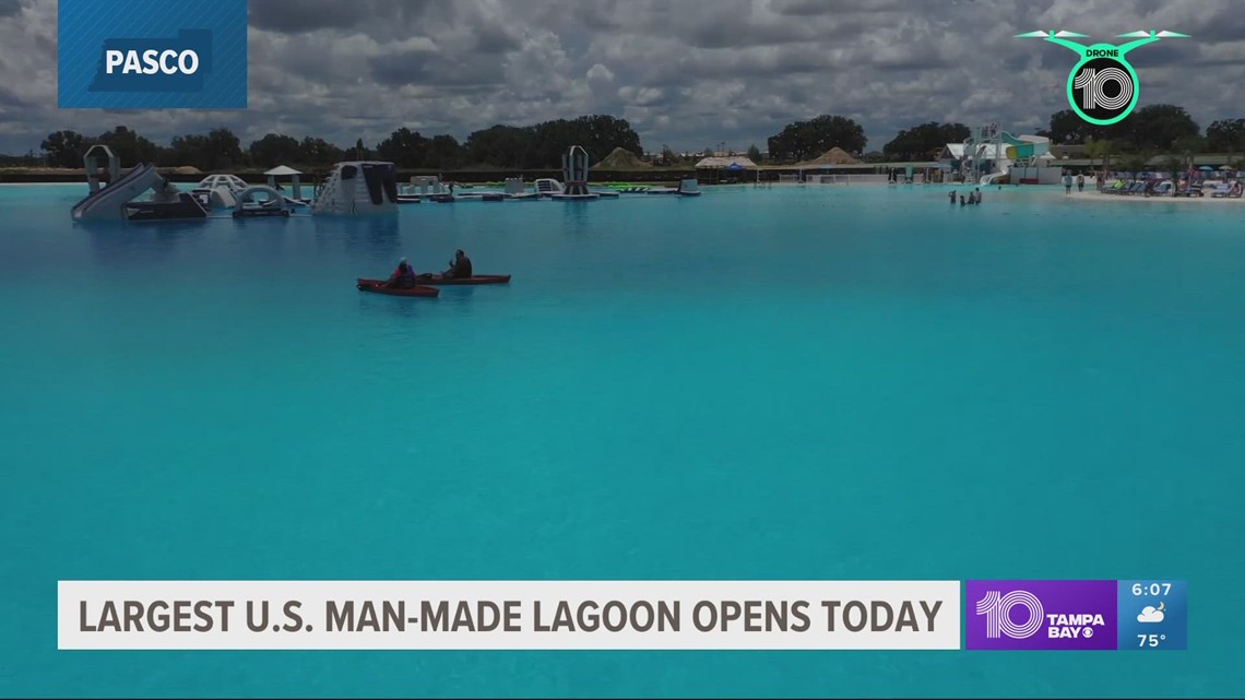 Largest man-made lagoon in the US opens in Florida | wtsp.com