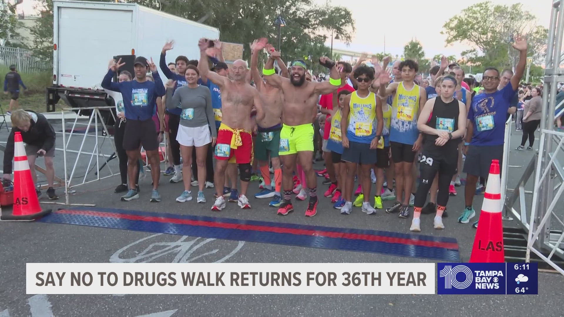 'Say No to Drugs' walk returns for its 36th year in Clearwater | wtsp.com