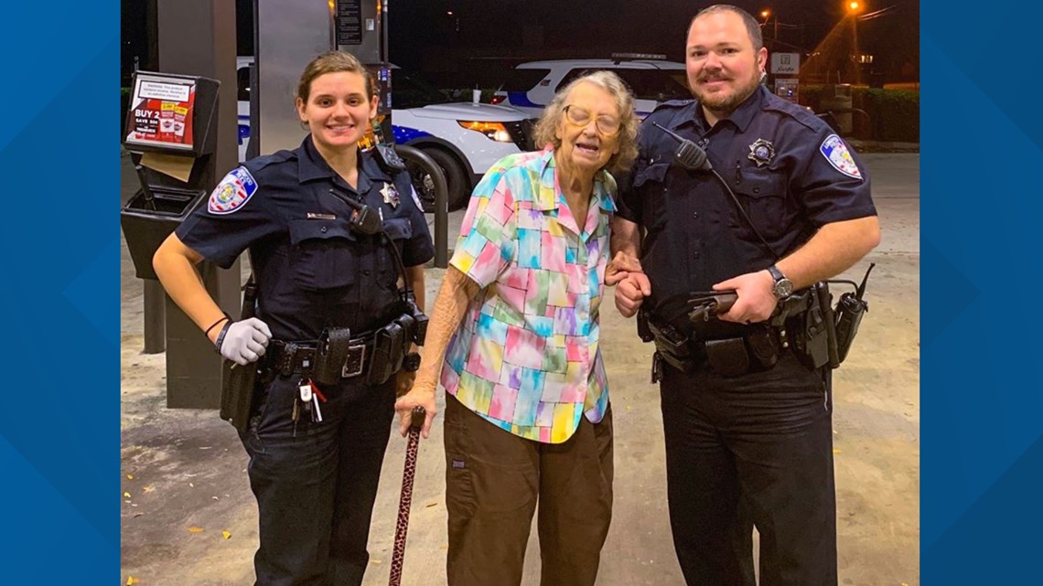 Woman lost for 10 hours gets ride back to Tampa from officers | wtsp.com