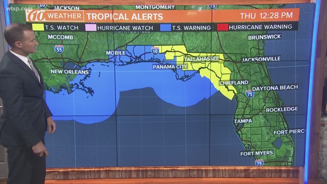 Tracking Potential Tropical Cyclone 16, warnings issued for Gulf Coast ...