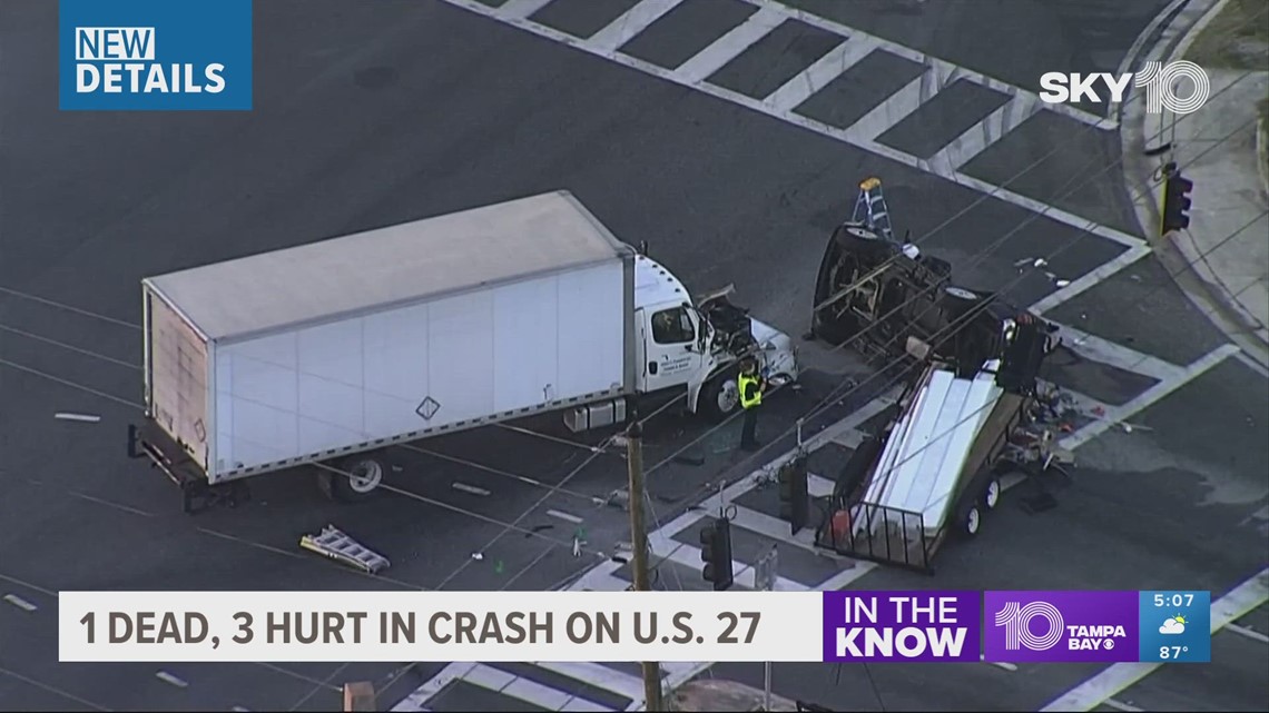 Sheriff: 1 person dead, 4 possibly hurt in crash on US 27 in Winter ...