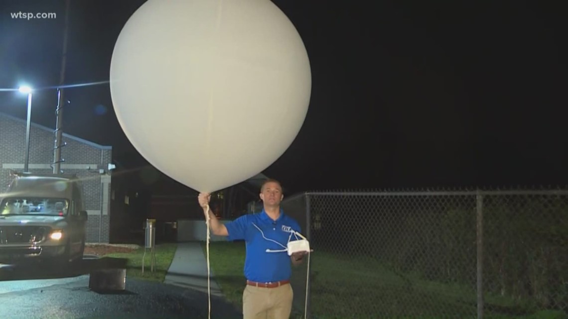 How daily balloon launches help forecast our weather | wtsp.com