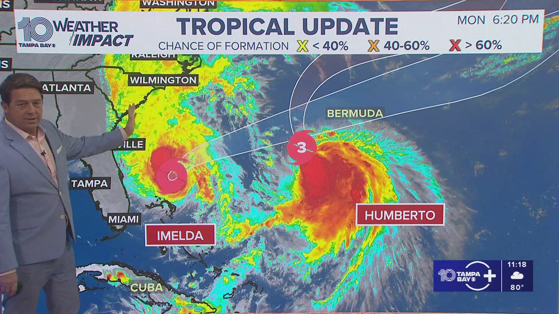 Hurricane Milton live cameras: Track the storm's Florida movement ...