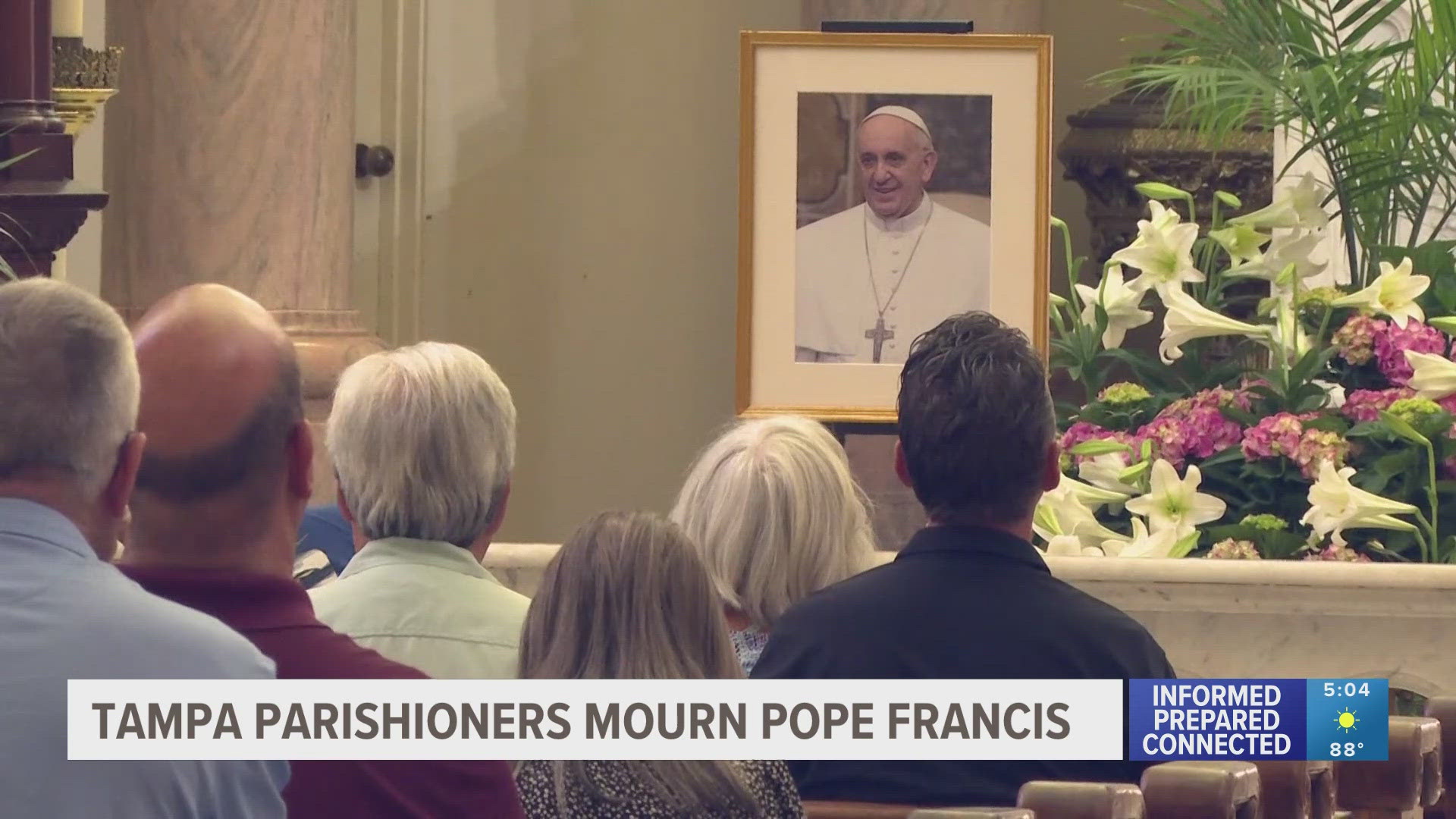 Pope Francis dead at 88, how Catholics around Tampa are honoring him ...