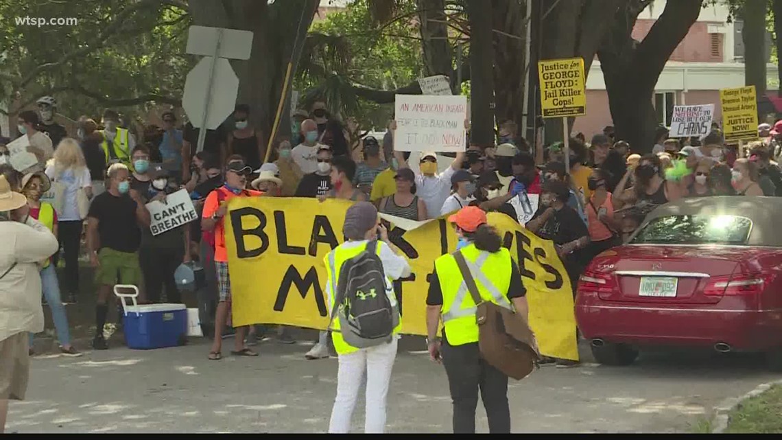 Tampa's protests take different forms but demand the same thing | wtsp.com